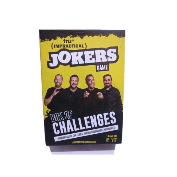 Wilder Games | Games | Wilder Games Impractical Jokers The Game Box Of ...